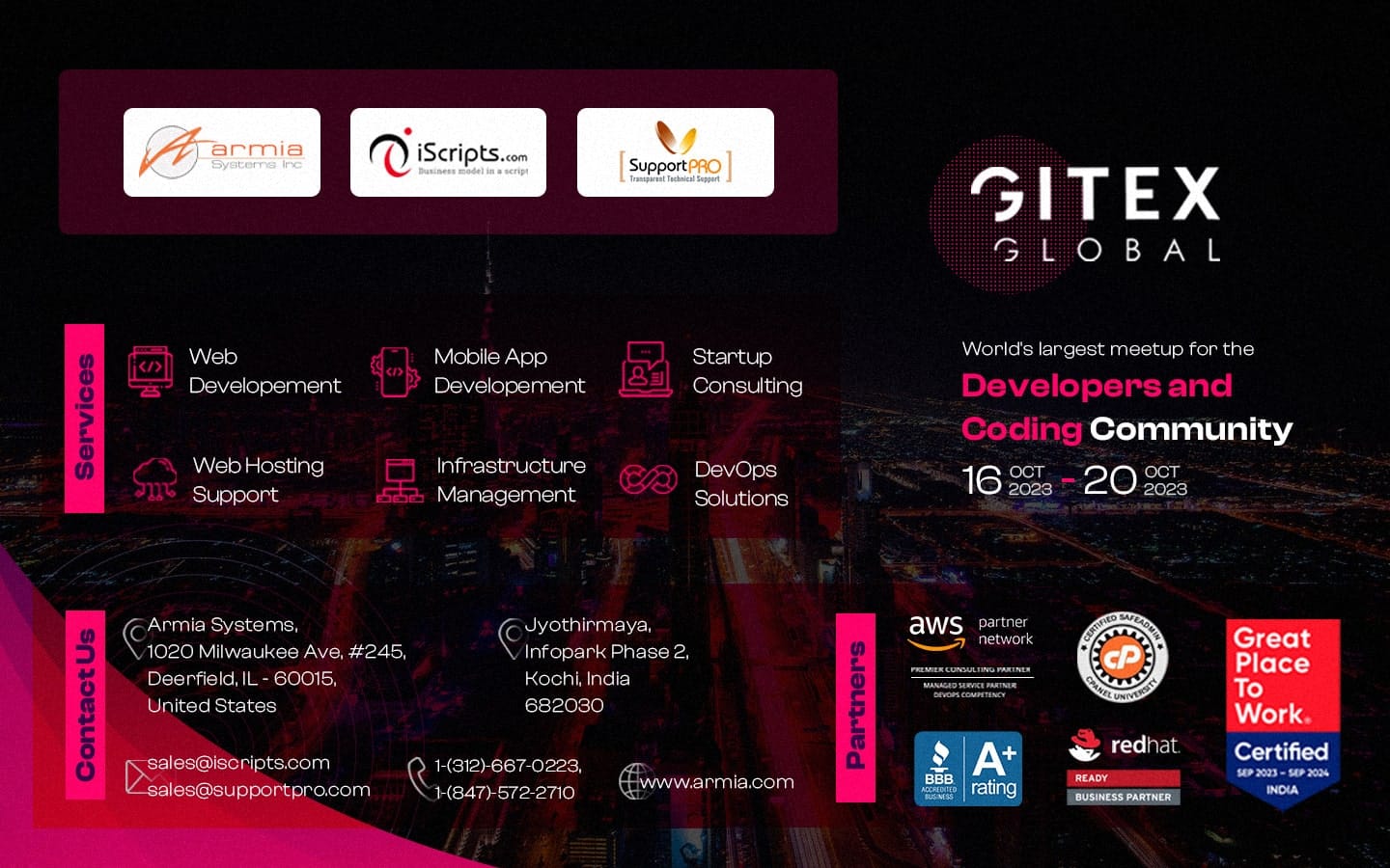 Armia Systems Joins GITEX Global 2023 Dubai | Armia